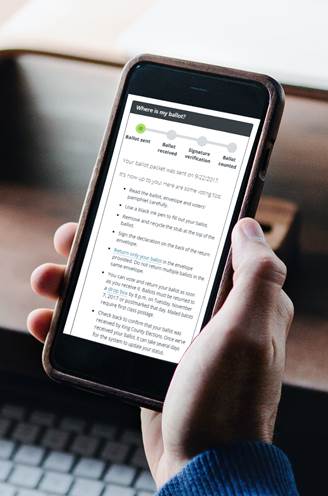 Here’s how to Track your Ballot…and More! – Election Connection